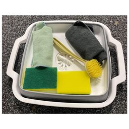 HTI-Living Reinigungsset 6-teilig mit Sp&uuml;lsch&uuml;ssel