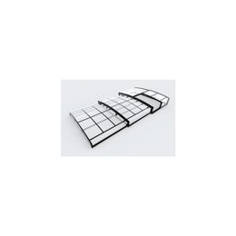Vorverkauf Pool&uuml;berdachung "Aqualina" aus Aluminium, ca. 10,99 x 5,26 x 1,05 m