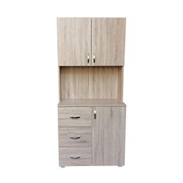 HTI-Living K&uuml;chenschrank Sonoma Blanca