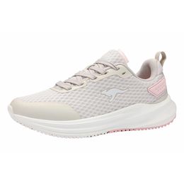 Sneaker Kangaroos "K-RDW FAM", Herren, Gr. 37, sandwei&szlig;, frost pink, Mesh, Synthetik, Schuhe Sneaker