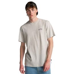 T-Shirt Billabong "Arch Wave", Herren, Gr. L, grau heather, Obermaterial: 100% Baumwolle., Shirts T-Shirt