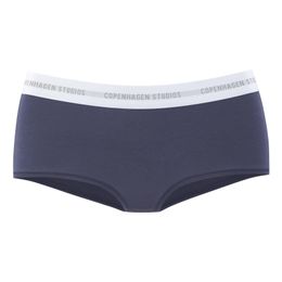 Panty Copenhagen Studios, Damen, Gr. M (38), navy, Single Jersey, Obermaterial: 50% Modal (TENCEL&trade;), 45% Baumwolle, 5% Elasthan (LYCRA), unifarben mit Farbeinsatz, k&ouml;rpernah, Unterhosen Panty, mit weichem Logobund und aus elastischer Baumwoll-Modal-Qualit&auml;t