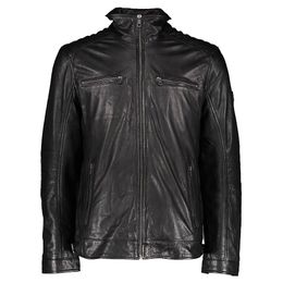 Bugatti Lederjacke in Schwarz - 63% | Gr&ouml;&szlig;e 60 | Herrenjacken