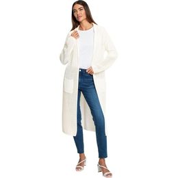 Heine Longcardigan in Creme - 60% | Gr&ouml;&szlig;e 34 | Damen-pullover-cardigans