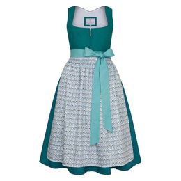Alpenfee Dirndl "Franzi" in T&uuml;rkis - 49% | Gr&ouml;&szlig;e 38 | Damen-dirndl