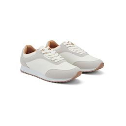 Freyling Sneakers in Wei&szlig;/ Grau - 58% | Gr&ouml;&szlig;e 43 | Herrensneakers