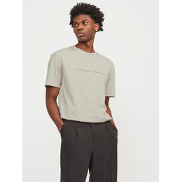 Jack & Jones Jack & Jones Shirt in Beige - 38% | Gr&ouml;&szlig;e L | Herren-plussize