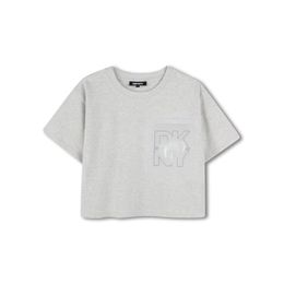 DKNY Shirt in Hellgrau - 48% | Gr&ouml;&szlig;e 104 | Kinder-oberteile