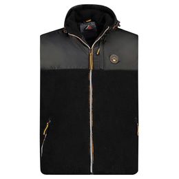 Geographical Norway Fleeceweste "Vlyssim" in Schwarz - 67% | Gr&ouml;&szlig;e L | Herren-outdoorjacken