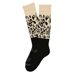 Spyder Ski-/ Snowboardsocken "Sweep" in Beige/ Schwarz - 40% | Gr&ouml;&szlig;e S | Damen-outdoor-ausruestung