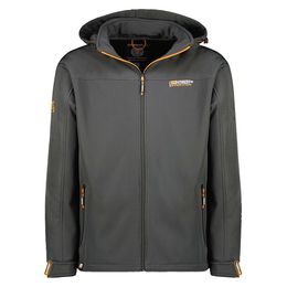 Geographical Norway Softshelljacke "Takeni" in Grau - 68% | Gr&ouml;&szlig;e 128 | Kinder-outdoor-jacken