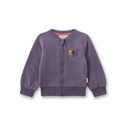 Sanetta Kidswear Sweatjacke in Lila - 52% | Gr&ouml;&szlig;e 116 | Kinder-sweatshirts-jacken
