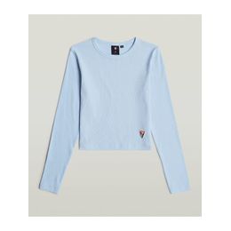 G-Star Raw G-Star Longsleeve in Hellblau - 48% | Gr&ouml;&szlig;e 152 | Kinder-longsleeves