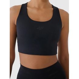 4F Sport-BH in Schwarz - Low - 36% | Gr&ouml;&szlig;e XL | Damen-sportunterwaesche