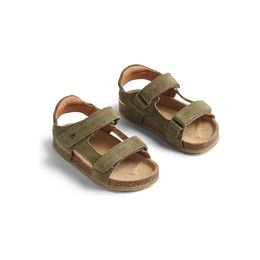 Wheat Leder-Sandalen "Corey" in Khaki - 54% | Gr&ouml;&szlig;e 29 | Kindersandalen