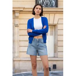ASSUILI Cardigan in Blau - 67% | Gr&ouml;&szlig;e 36 | Damen-pullover-cardigans