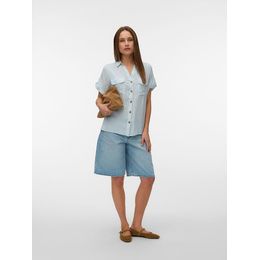V&eacute;ro Moda Vero Moda Bluse in Hellblau - 25% | Gr&ouml;&szlig;e L | Damen-blusen