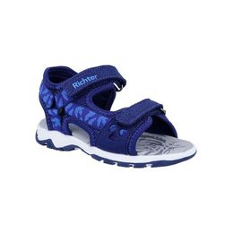 Richter Shoes Sandalen "Leon" in Blau - 45% | Gr&ouml;&szlig;e 34 | Kindersandalen