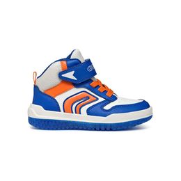 Geox Sneakers "Buzzerlight" in Blau/ Orange - 51% | Gr&ouml;&szlig;e 25 | Kindersneakers