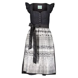 Turi Landhaus Dirndl "Fiona" in Schwarz - 63% | Gr&ouml;&szlig;e 42 | Damen-dirndl