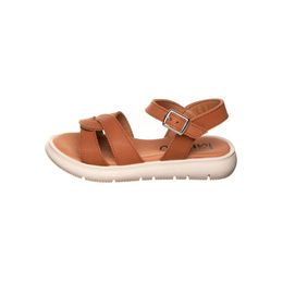 lamino Leder-Sandalen in Hellbraun - 56% | Gr&ouml;&szlig;e 34 | Kindersandalen