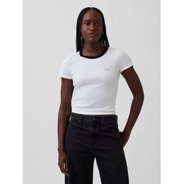 GAP Shirt in Wei&szlig; - 40% | Gr&ouml;&szlig;e M | Damen-tops