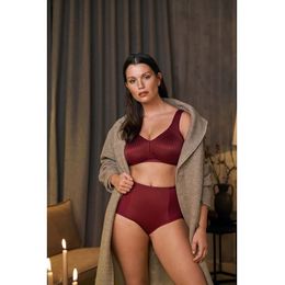 SuSa Soft-BH in Bordeaux - 53% | Gr&ouml;&szlig;e 90F | Damen-bhs