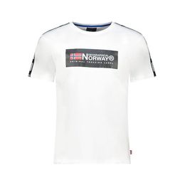 Geographical Norway Shirt "Jathlete" in Wei&szlig; - 62% | Gr&ouml;&szlig;e 152 | Kinder-oberteile