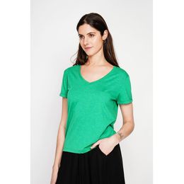 ASSUILI Shirt in Gr&uuml;n - 73% | Gr&ouml;&szlig;e 42 | Damen-tops