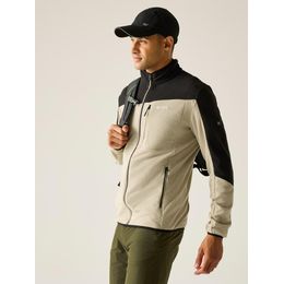 Regatta Fleecejacke "Freesdale" in Beige - 72% | Gr&ouml;&szlig;e M | Herren-pullover-sport
