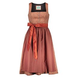 Turi Landhaus Dirndl in Rotbraun - 57% | Gr&ouml;&szlig;e 38 | Damen-dirndl