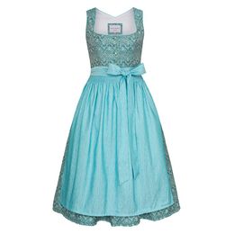 Alpenfee Dirndl ''Noemi'' in T&uuml;rkis - 65% | Gr&ouml;&szlig;e 36 | Damen-dirndl
