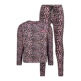 Vingino Pyjama in Schwarz/ Rosa - 50% | Gr&ouml;&szlig;e 158/164 | Kinder-waesche