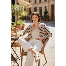 ASSUILI Cardigan in Beige - 68% | Gr&ouml;&szlig;e 38 | Damen-pullover-cardigans