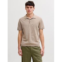 Jack & Jones Jack & Jones Poloshirt "Will" in Taupe - 42% | Gr&ouml;&szlig;e L | Herren-plussize