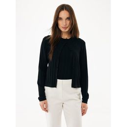 Mexx Cardigan "Peony" in Schwarz - 55% | Gr&ouml;&szlig;e M | Damen-pullover-cardigans