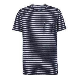 Herrlicher Shirt "Ronny" in Dunkelblau - 61% | Gr&ouml;&szlig;e XXL | Herren-plussize