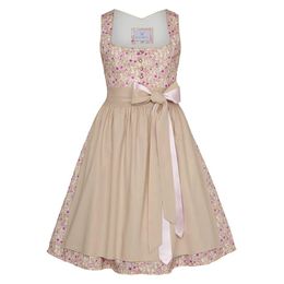 Alpenfee Dirndl "Coco" in Beige/ Rosa - 66% | Gr&ouml;&szlig;e 46 | Damen-dirndl