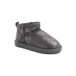 Gooce Leder-Winterboots "Mindiki" in Grau - 65% | Gr&ouml;&szlig;e 31 | Kinderstiefel