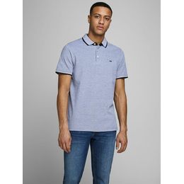 Jack & Jones Jack & Jones Poloshirt "Paulos" in Hellblau - 36% | Gr&ouml;&szlig;e S | Herren-plussize