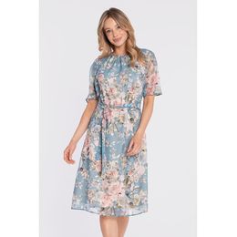 Stylove Kleid in Hellblau/ Rosa - 57% | Gr&ouml;&szlig;e S | Damen-kleider