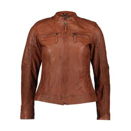 7eleven Lederjacke "Salina" in Cognac - 71% | Gr&ouml;&szlig;e 48 | Damenjacken