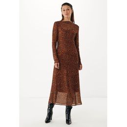 Mexx Kleid in Hellbraun - 60% | Gr&ouml;&szlig;e M | Damen-kleider