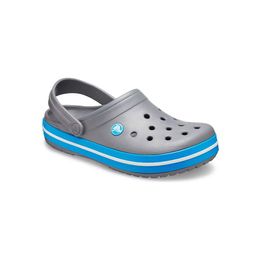 Crocs Crocs "Crocband" in Grau/ Blau - 30% | Gr&ouml;&szlig;e 37/38 | Damen-pantoletten