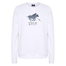 POLO SYLT Sweatshirt in Wei&szlig; - 43% | Gr&ouml;&szlig;e 146/152 | Kinder-sweatshirts-jacken