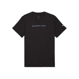 Puma Laufshirt "Run Club" in Schwarz - 39% | Gr&ouml;&szlig;e L | Herren-sportshirts