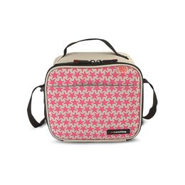 IRIS Barcelona Isolier-Lunchtasche ''City'' in Beige/ Pink - (B)22 x (H)18 x (T)13 cm - 16% | Damen-outdoor-ausruestung
