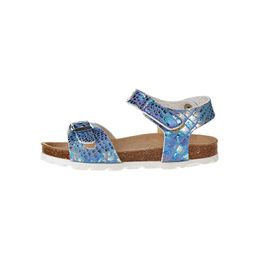 BIO PING&Uuml;IN Sandalen in Blau/ Silber - 69% | Gr&ouml;&szlig;e 35 | Kindersandalen