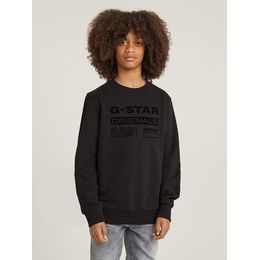 G-Star Raw G-Star Sweatshirt in Schwarz - 51% | Gr&ouml;&szlig;e 116 | Kinder-sweatshirts-jacken