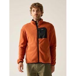 Regatta Fleecejacke "Frankie" in Orange - 70% | Gr&ouml;&szlig;e M | Herren-pullover-sport